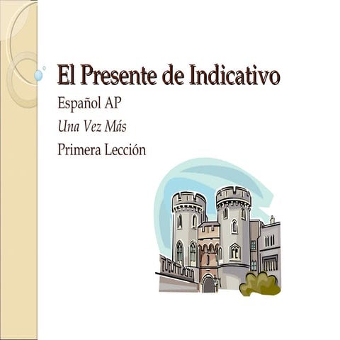 Presente De Indicativo | PPT