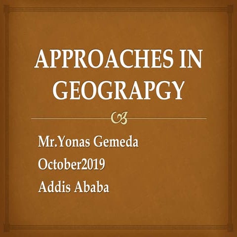Computer application in geography | PPTX