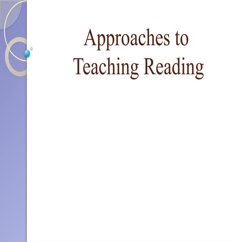 approaches of teaching English reading.pptx