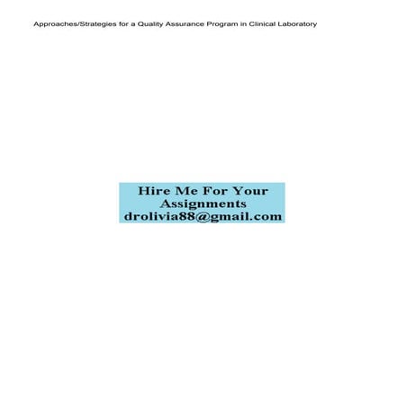 ApproachesStrategies for a Quality Assurance Program in Cli.pdf ...