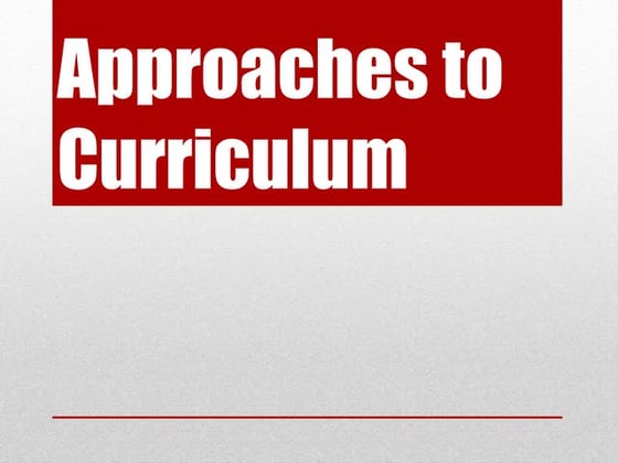 Dynamic model of curriculum development | PPTX | Primary Education ...