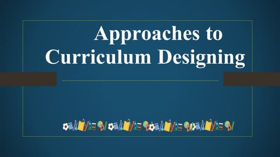 Curriculum ppt 1 | PPT