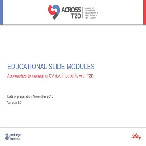 Approaches to managing CV risk in patients with T2D.pptx