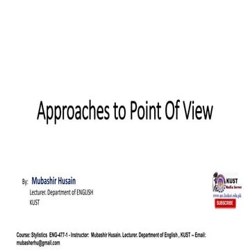 Approaches to Point Of View.pptx