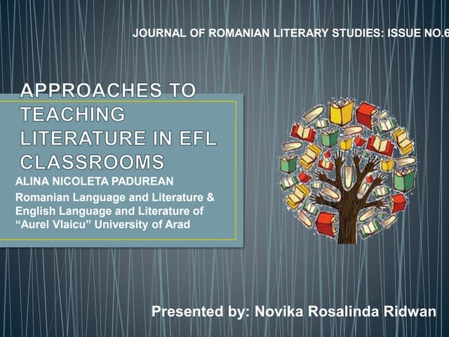 Approaches in Teaching Literature | PPTX