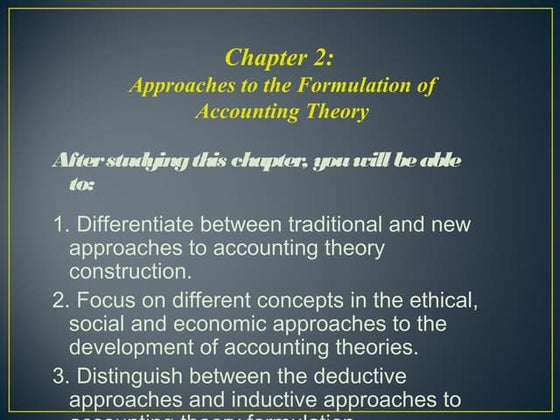 Accounting principles | PPT