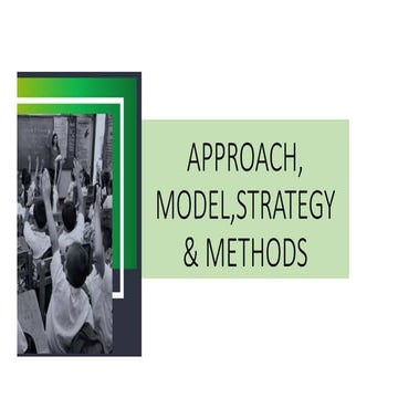 PPT Tentang Pendekatan, Model, Strategi, dan Metode | PPTX