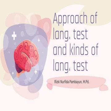 Approach of lang. test and kinds of lang. test.pptx