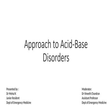 Approach to ABGs and medicine aproch and diagnosis | PPTX