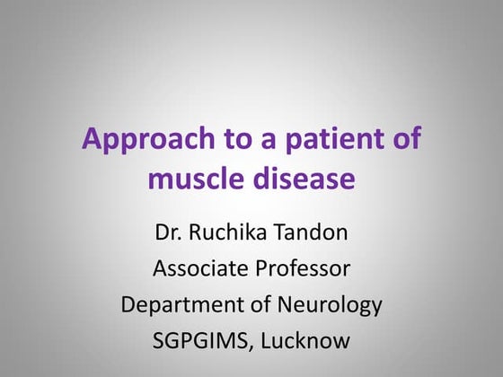 Muscular dystrophy clinical and physiotherapy | PPT