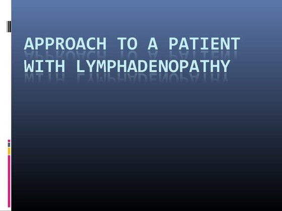 Lymph Node Examination | PPT