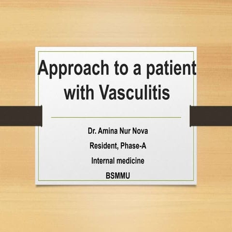 Vasculitis | PPT
