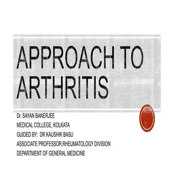 approach to arthritis.pptx
