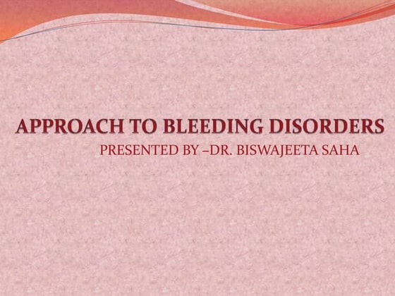 BLEEDING TIME & CLOTTING TIME.pptx | Blood Disorders | Diseases and ...