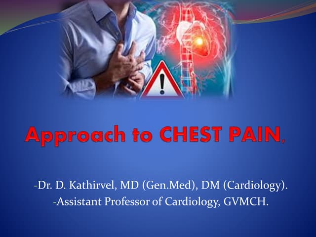 Chest pain: nursing assessment and management | PPT