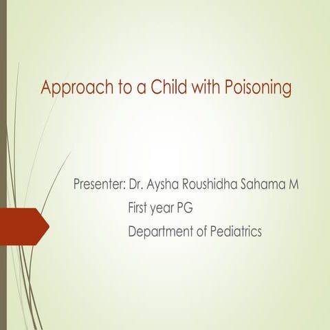 Comprehensive Guide to Poisoning in Children: Causes, Symptoms, and ...