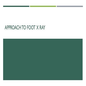 Approach to foot x ray.pdf