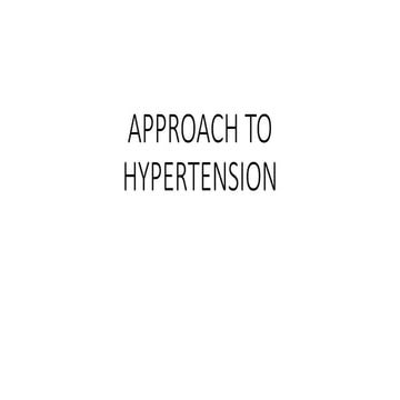 2017 ACC Hypertension Guidelines | PPTX