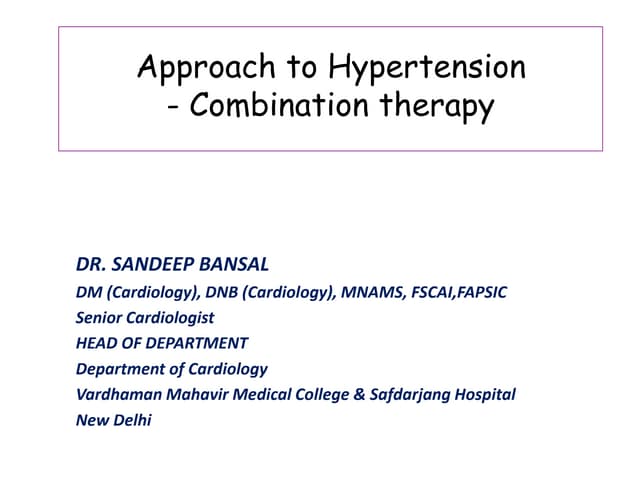 hypertension. Community Medicine lecpptx | PPTX