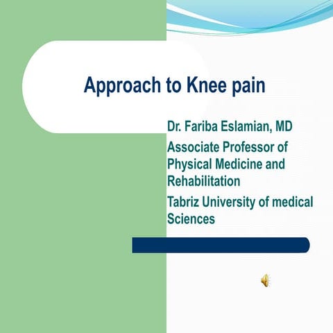 approach to knee pain 2.pptx