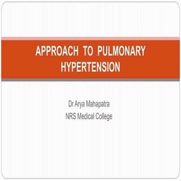 APPROACH TO PULMONARY HYPERTENSION.pptx