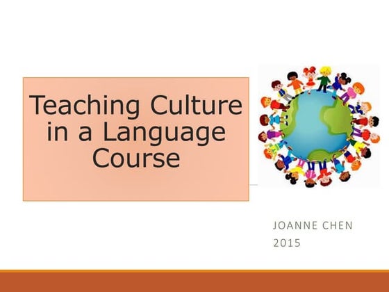 6 teaching culture | PPT