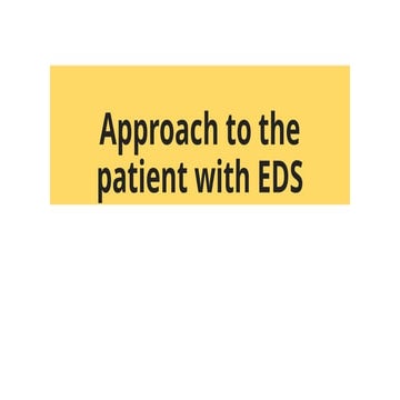 Approach to the patient with excessive daytime sleepiness.pptx