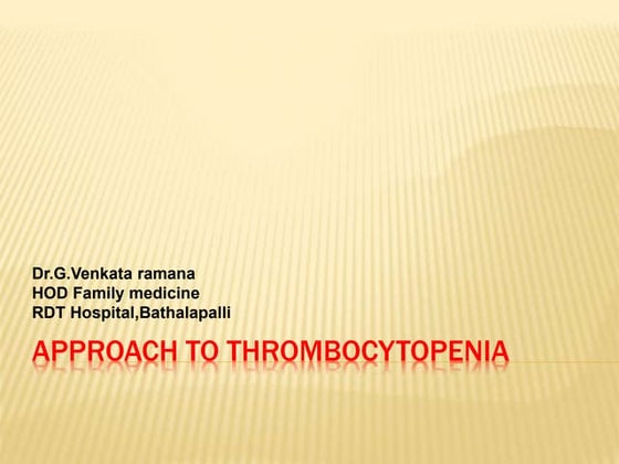 Hemato in systemic diseases | PPT
