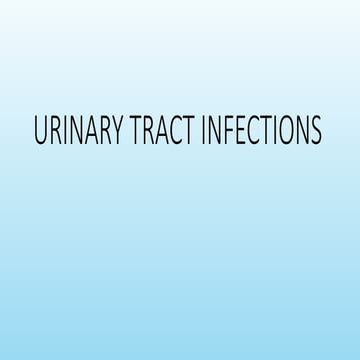 Approach to Urinary tract infections.pptx