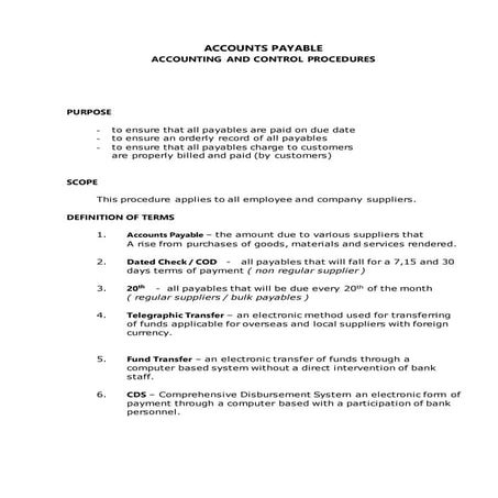 AP procedures and chart.doc