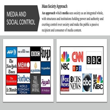 Approches to Media | PPTX