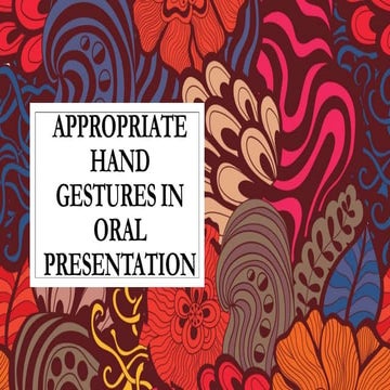 Gestures | PPTX