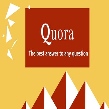 App sharing quora | PPT