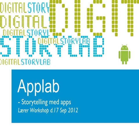 Apps storytelling | PPT