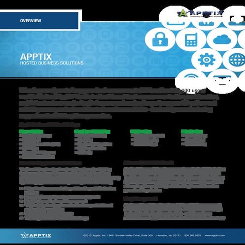 Apptix Overview | PDF