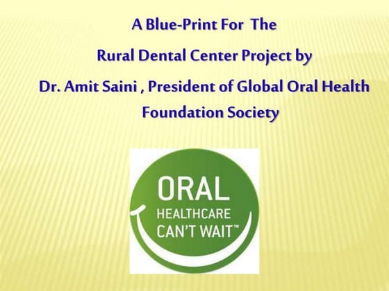 Operational Plan of the Dental Center | PPT