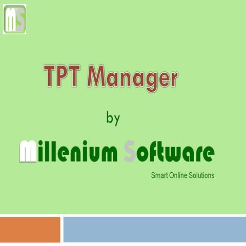 TPT Manager English | PPT