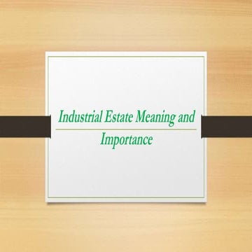 KIADB (Karnataka Industrial Area Development Board) | PPTX