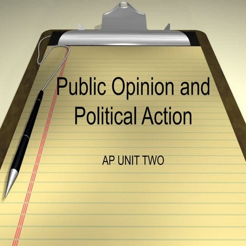 AP Public Opinion | PPT