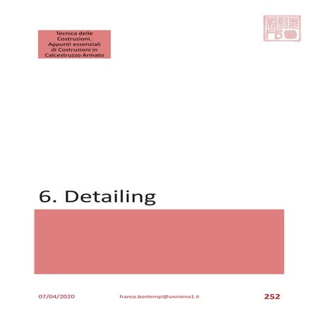 6. Detailing | PDF