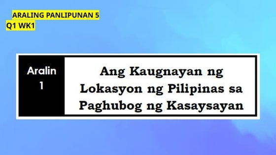 Globo at Mapa Grade 6 | PPTX