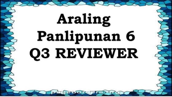 Q3-WK1-AP-G6(Mga Suliranin at Hamon na kinaharap ng mga Pilipino).pptx