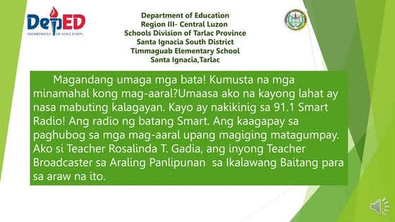 Epp he aralin 13 | PPT