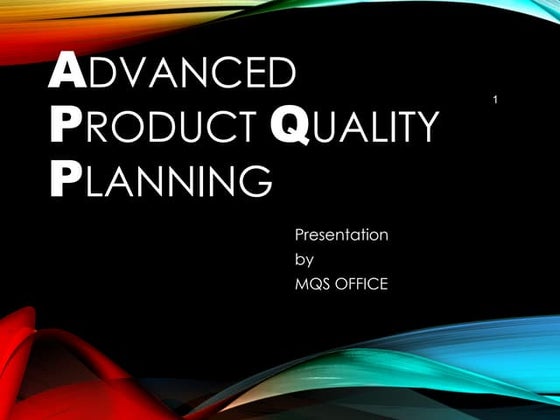 Apqp process flow | PPT