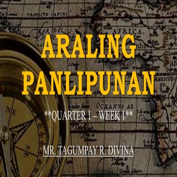 Second Quarter Araling Panlipunan 4 Week 2 MATATAG.pptx