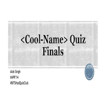 Eponymous Etymology Quiz | PPTX