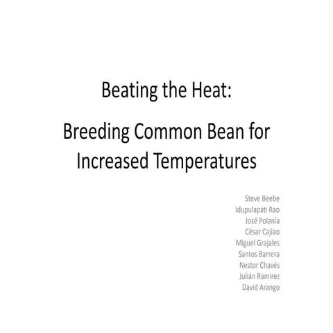 Beating the Heat | PPT