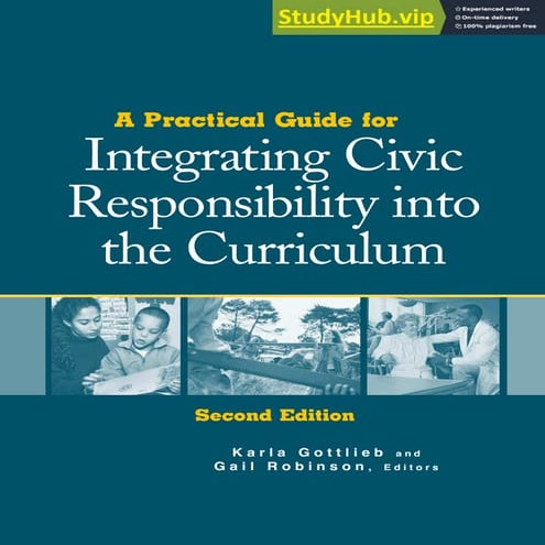 A Practical Guide For Integrating Civic Responsibility Into The ...