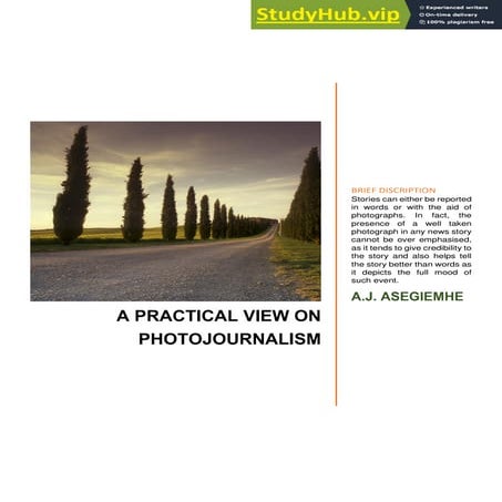 Photojournalism | PPTX