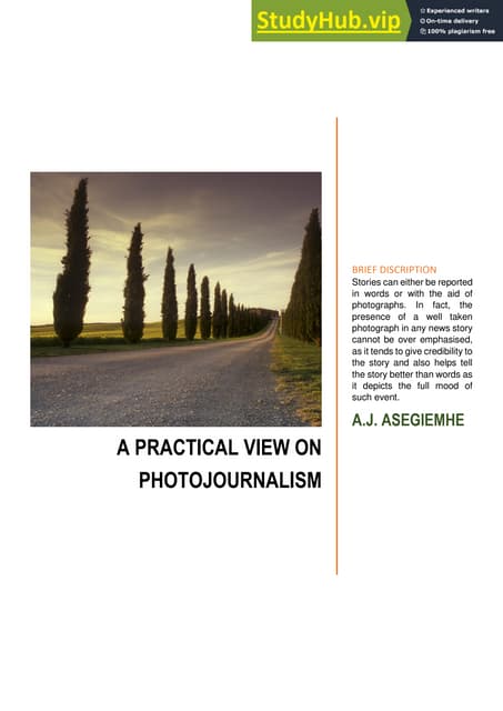 Photojournalism | PPTX